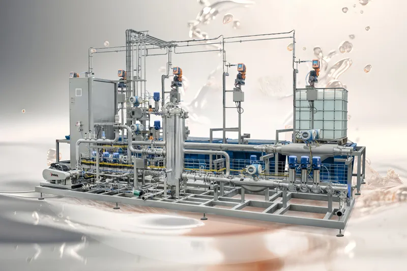 Equipo Automatizado para la Dilución de LESS - INOXPA